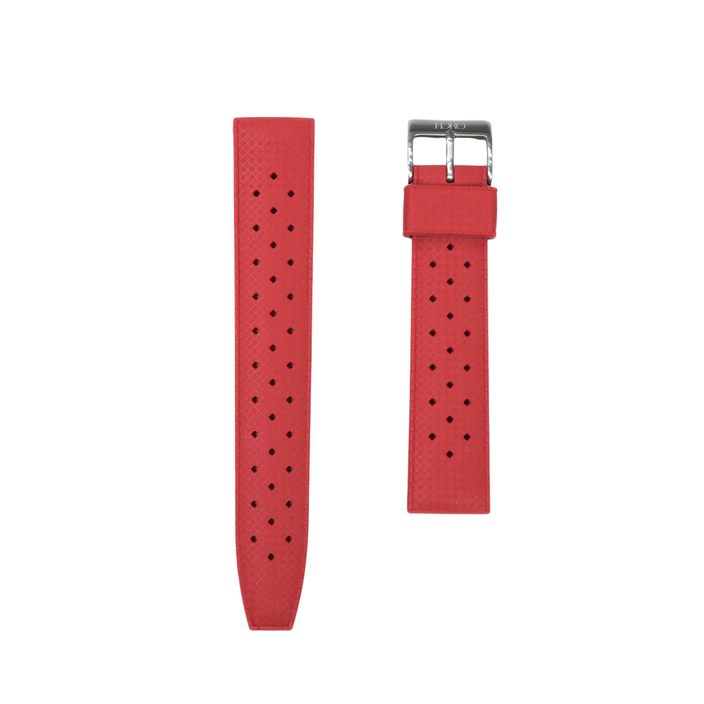 Diver - Silicone rubber strap Red – Mainly Files Limited